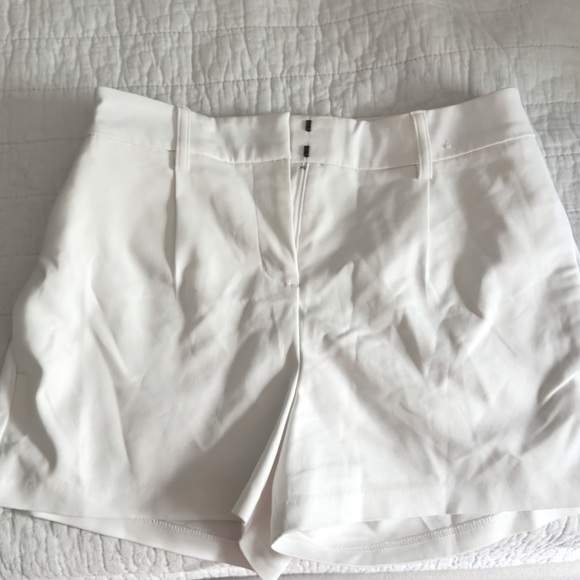 Express | Shorts | Express White High Rise Dress Shorts | Poshmark